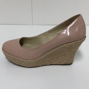 Coach and Four | Shoes | Coach And Four Devona Pink Patent Wedge | Poshmark